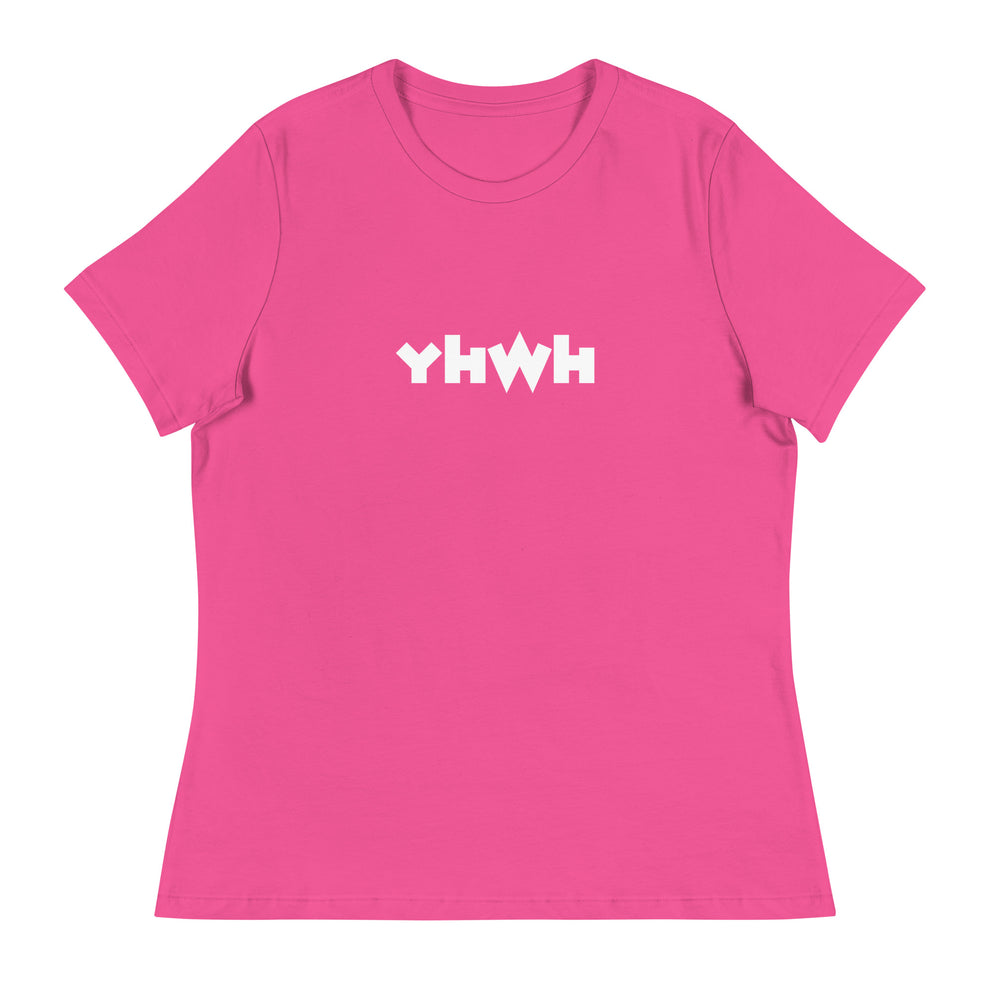 YHWH Women's Relaxed Tee – God Sed Liv